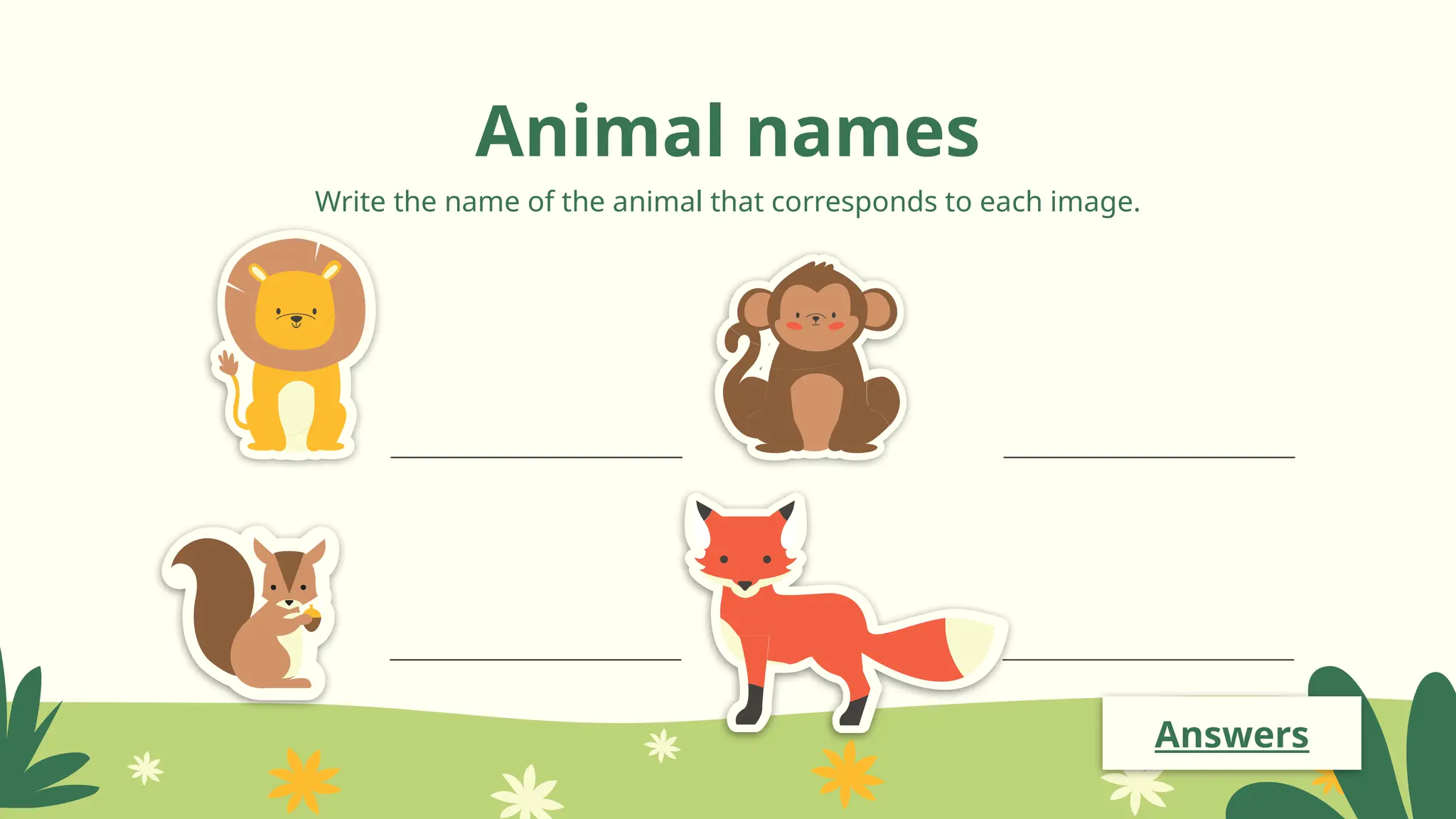 SCIENCE GRADE 2 LESSON:ANIMALS AROUND US.pptx