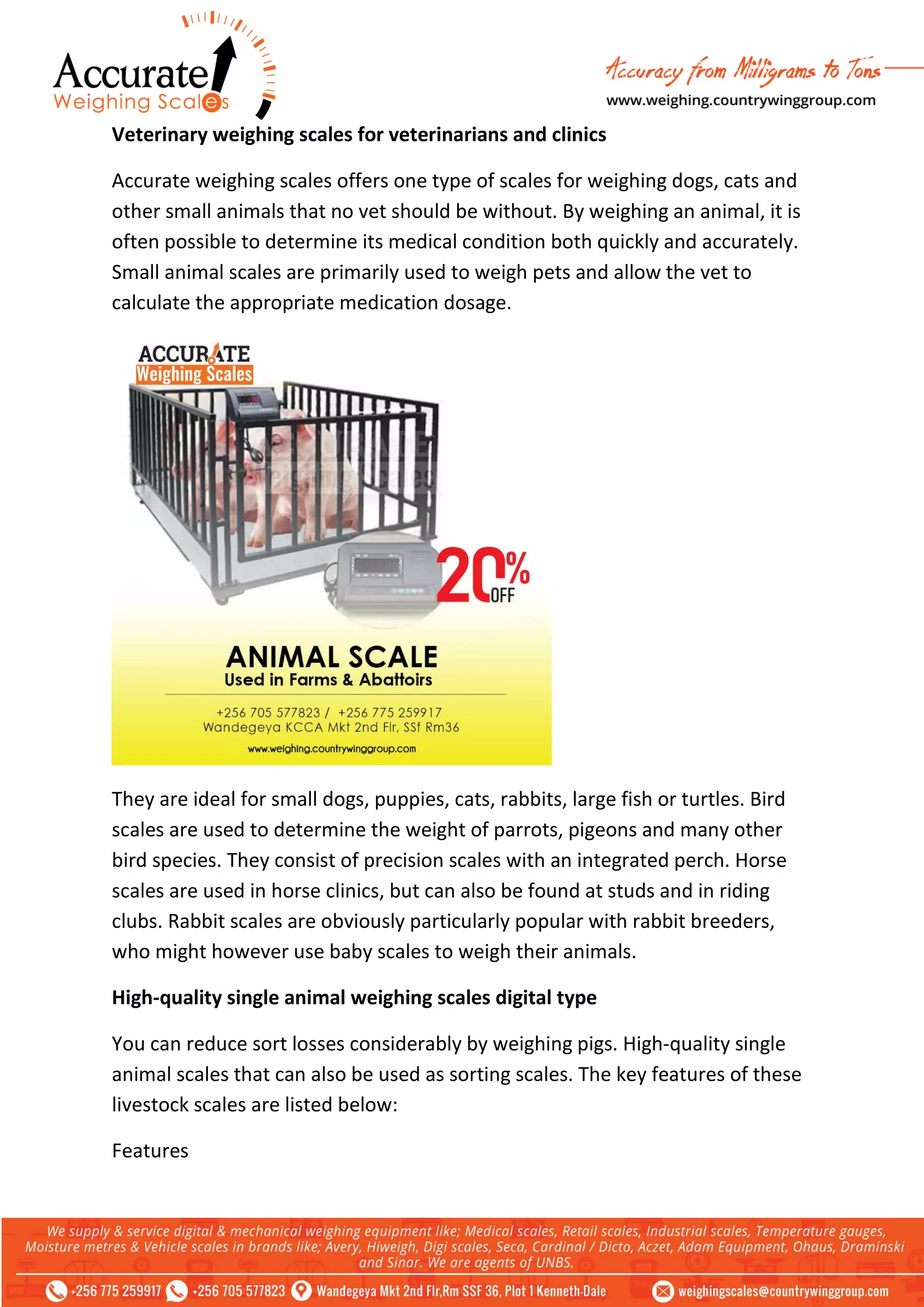 animal scales.pdf | Veterinary Medicine | Pets
