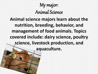 Animal Science | PPT