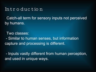 Animal Senses | PPT