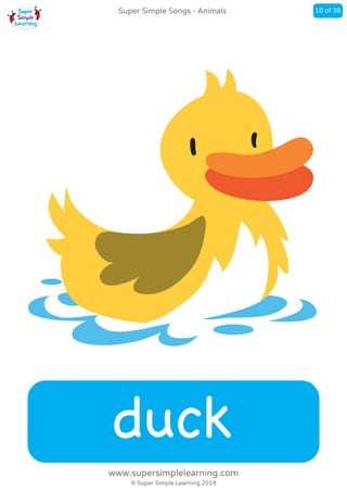 ANIMALS FLASHCARDS.pdf