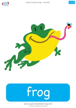 ANIMALS FLASHCARDS.pdf