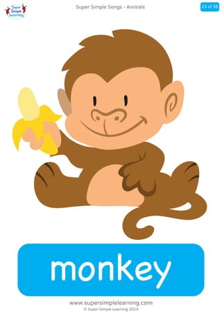 ANIMALS FLASHCARDS.pdf