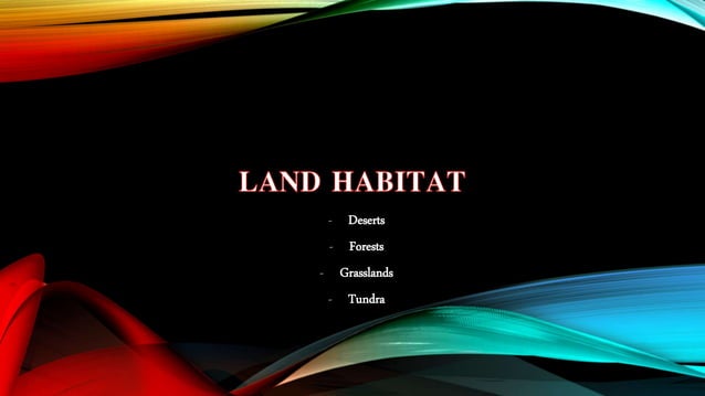 Animals habitat | PPT