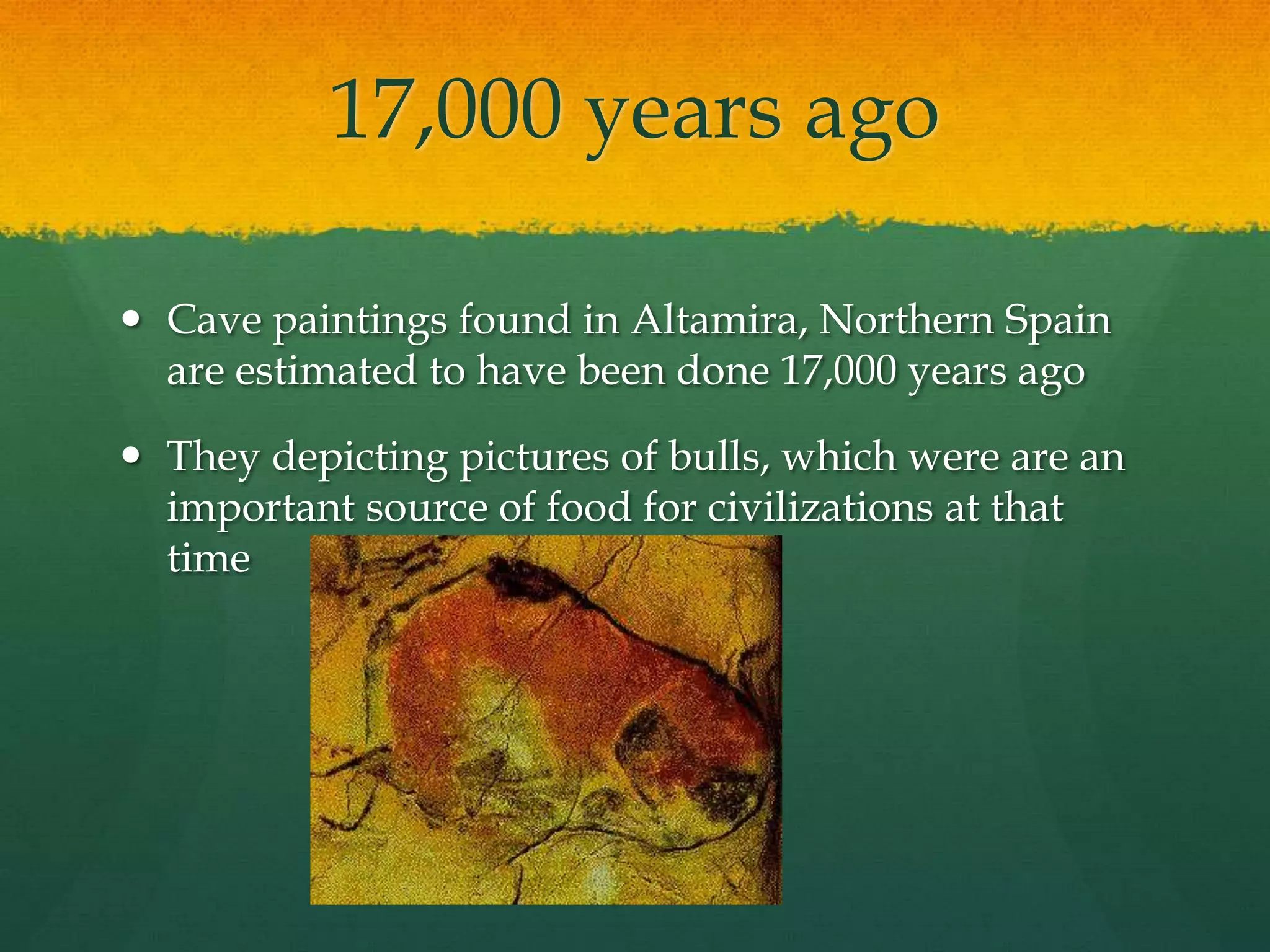 Animals in art timeline by Sahil | PPTX | Arts and Crafts | Hobbies ...