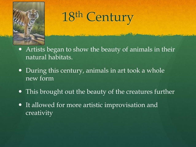 Animals in art timeline by Sahil | PPTX | Arts and Crafts | Hobbies ...
