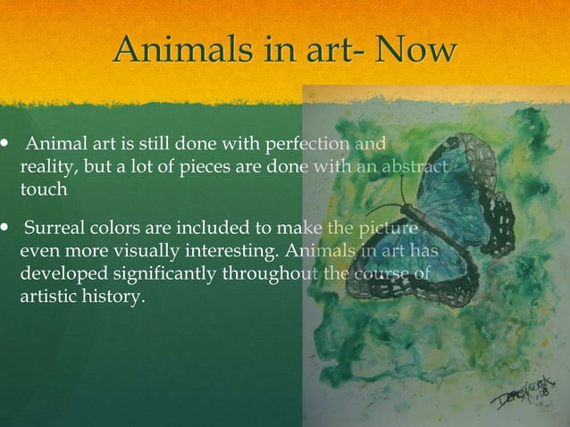 Animals in art timeline by Sahil | PPTX | Arts and Crafts | Hobbies ...