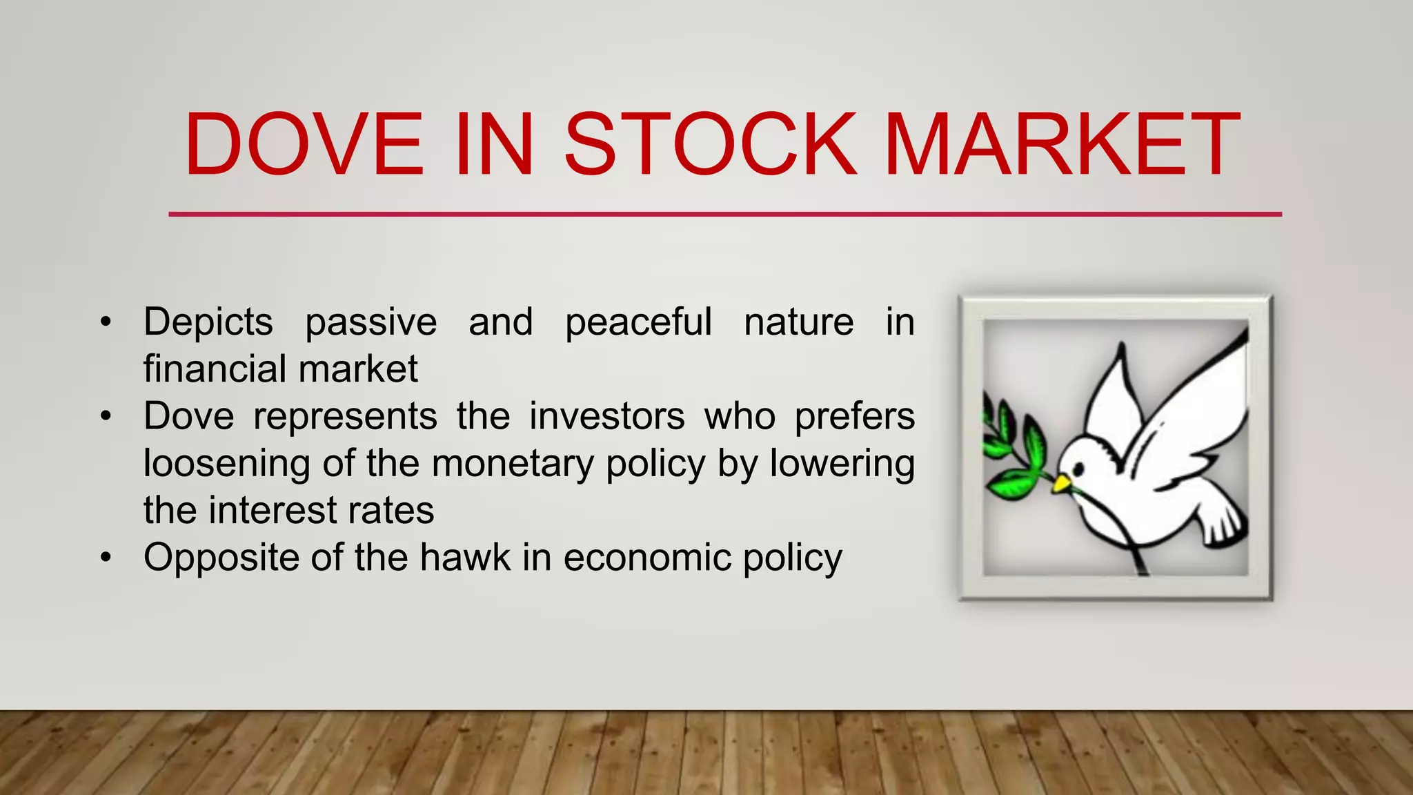 Animals in stock market | PPTX