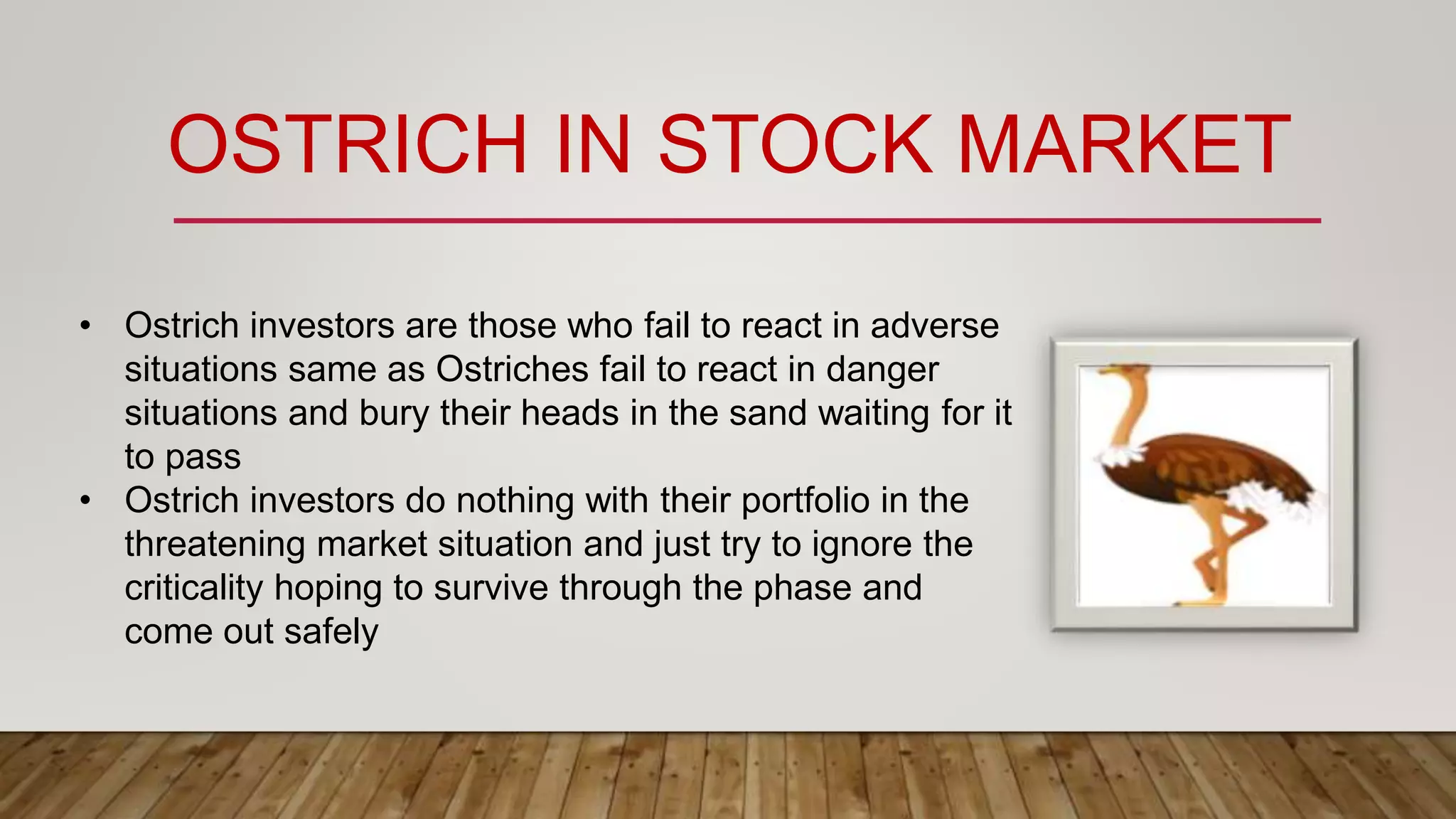 Animals in stock market | PPTX