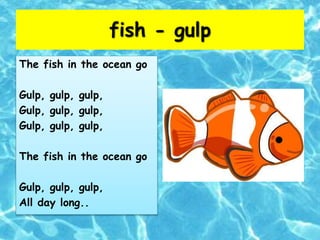 Animals in the sea | PPTX