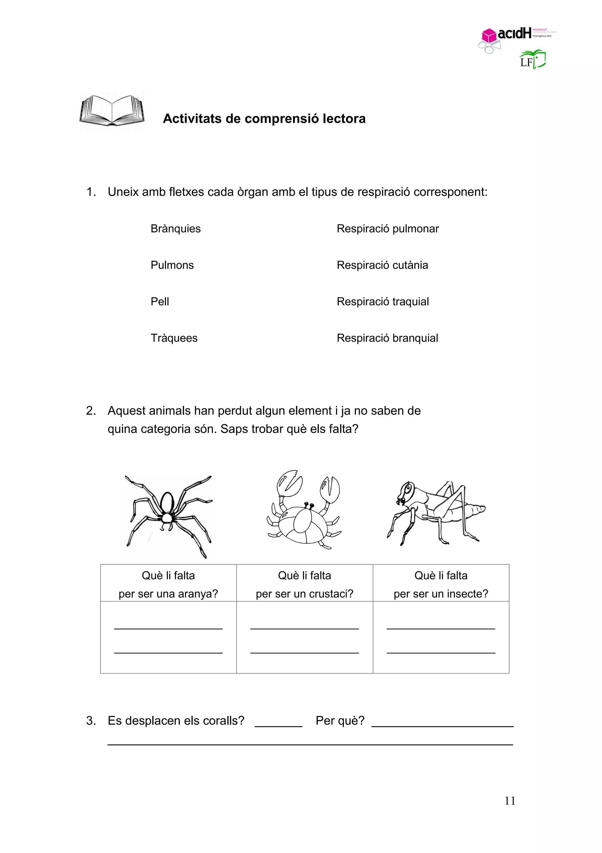 Animals invertebrats pdf | PDF