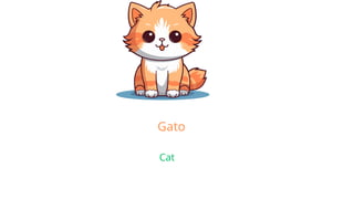 Animals names from Spanish-English words | PPTX