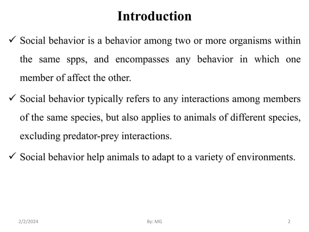 animal social beahaviour.pptx which help us to define social behavior ...
