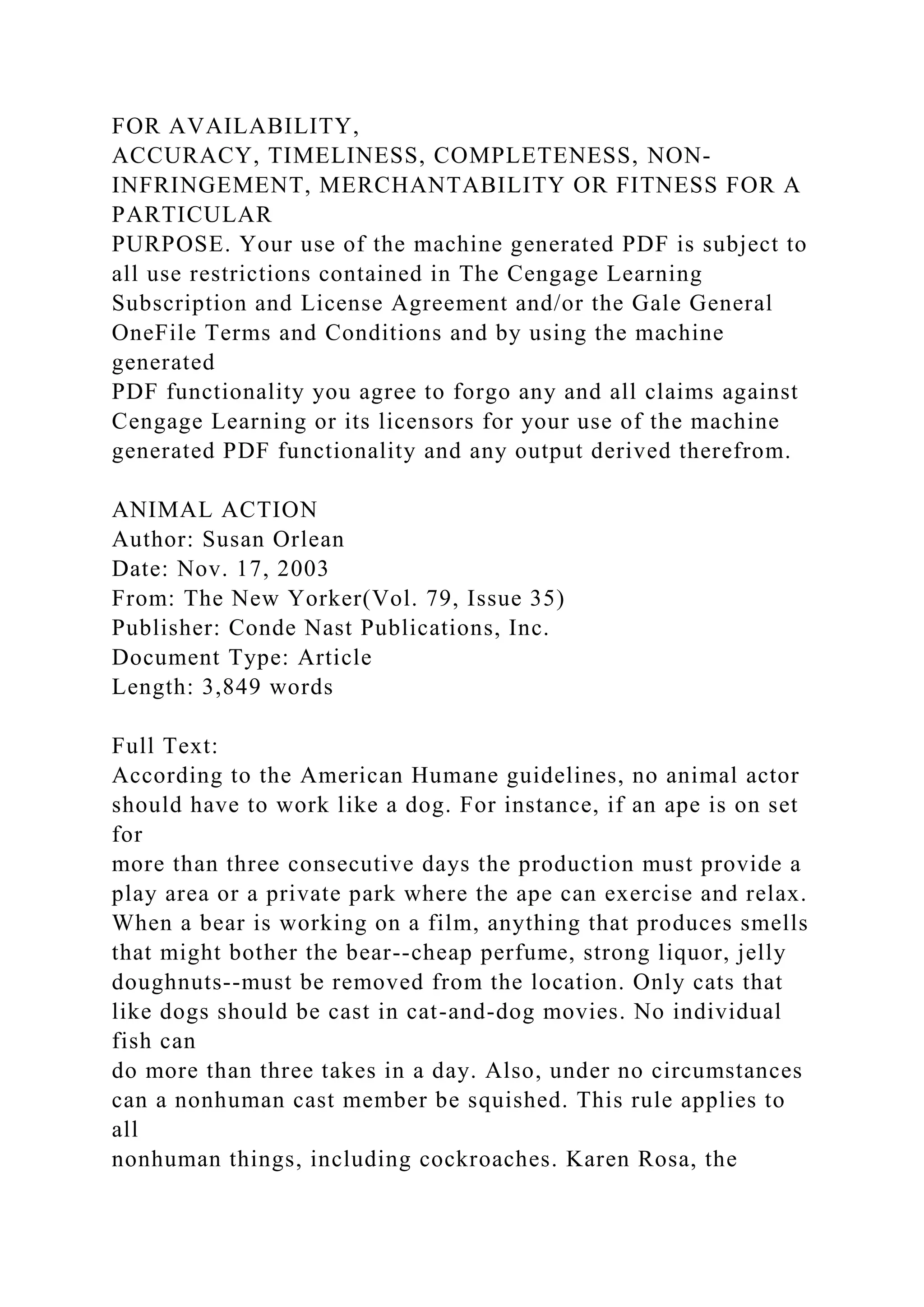 ANIMALS ON FILM 1ANIMALS ON FILMTHE ETHICS OF THE HUMAN.docx