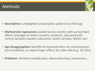 Animal sourced foods and child stunting | PPT
