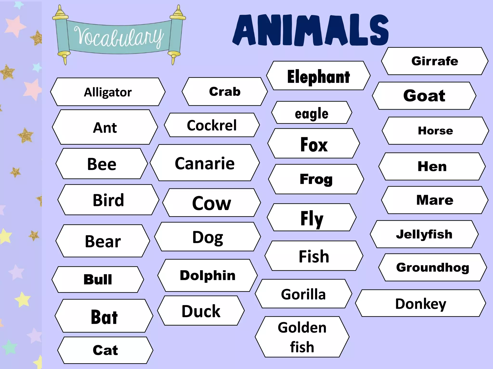 Animals Part 1 | PDF