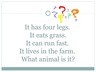 Animals Riddles | PPT