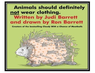 Animals should definitely not wear clothing | PDF