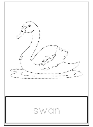 Wild Fun: Animal Tracing & Coloring Book for Kids! | PDF