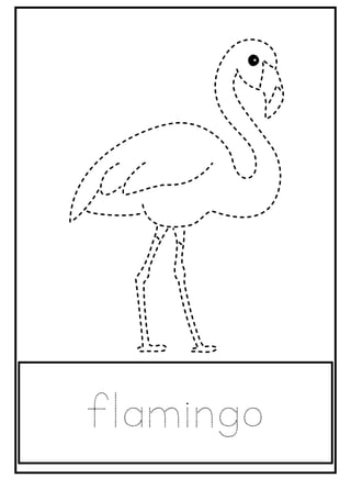 Wild Fun: Animal Tracing & Coloring Book for Kids! | PDF