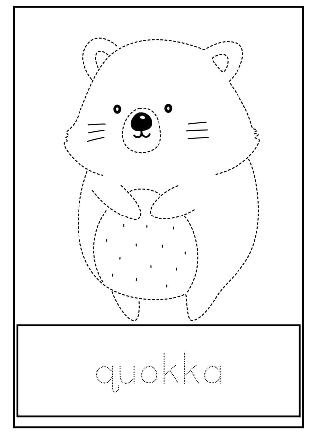 Wild Fun: Animal Tracing & Coloring Book for Kids! | PDF