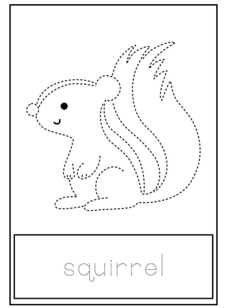 Wild Fun: Animal Tracing & Coloring Book for Kids! | PDF