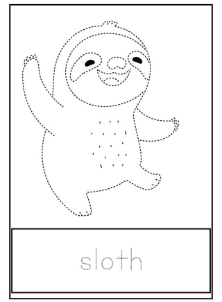 Wild Fun: Animal Tracing & Coloring Book for Kids! | PDF