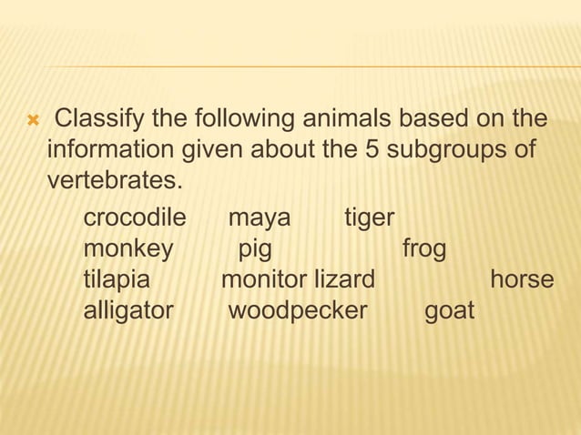 ANIMALS WITH BACKBONES.pptx