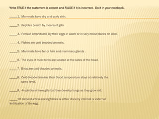 grade six science ANIMALS WITH BACKBONES.pptx