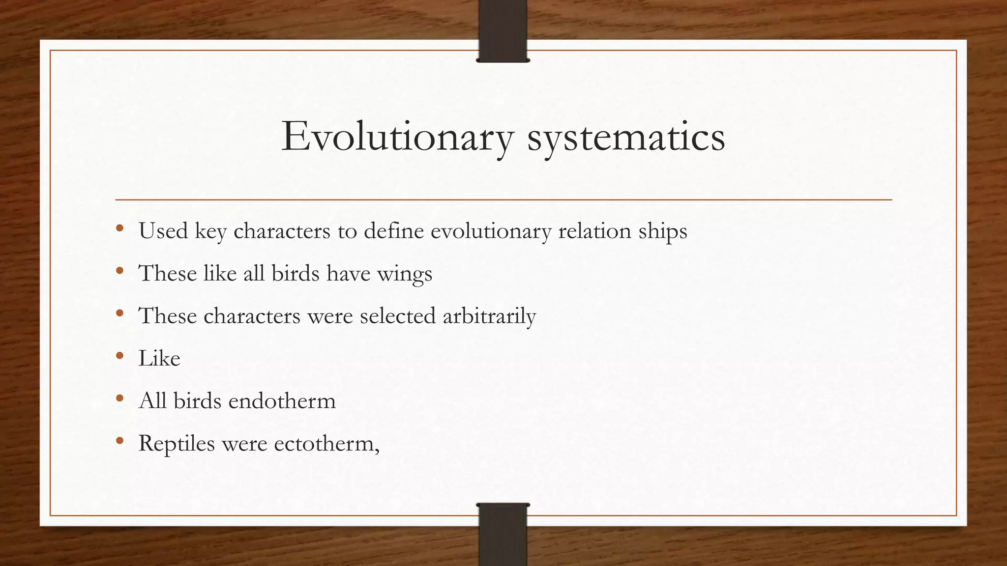 Animal systematics | PPTX