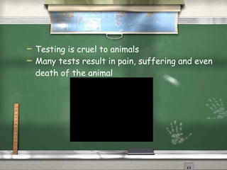 Animal Testing Powerpoint | PPT