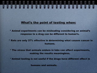 Animal testing | PPT