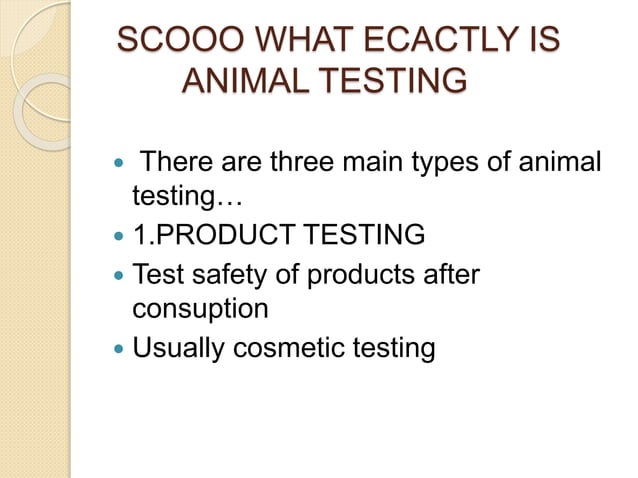 Animal testing | PPTX | Medical Tests | Medical Health