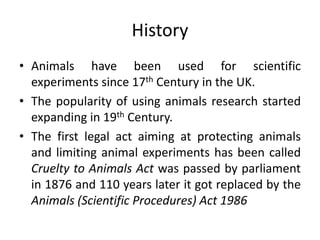 Animal Testing: Case Study | PPTX