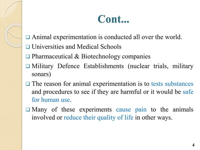 Animal Testing: Rationale for conducting studies, CPCSEA Guidelines ...