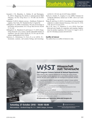Animal Testing And Its Alternatives The Most Important Omics Is ...