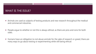 Animal Testing powerpoint | PPTX