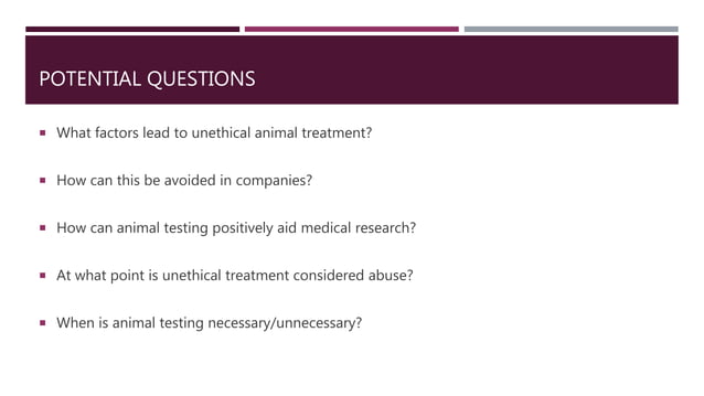 Animal Testing powerpoint | PPTX | Veterinary Medicine | Pets