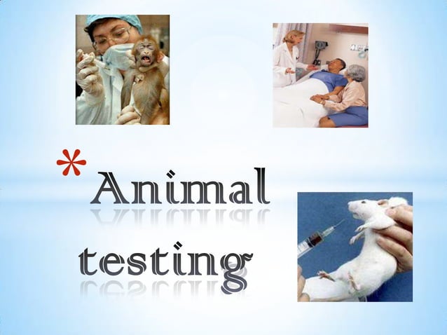 Animal testing presentation | PPTX | Pets