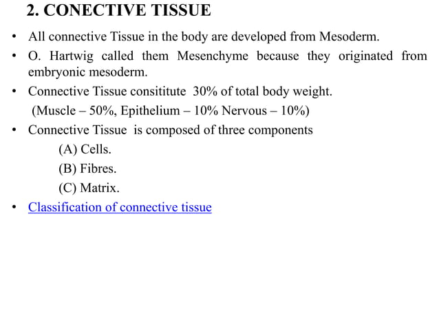 Animal Tissue Notes | PPTX | Biological Sciences | Science