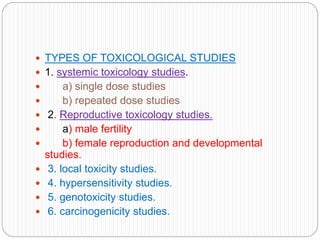Animal toxicity studies | PPTX