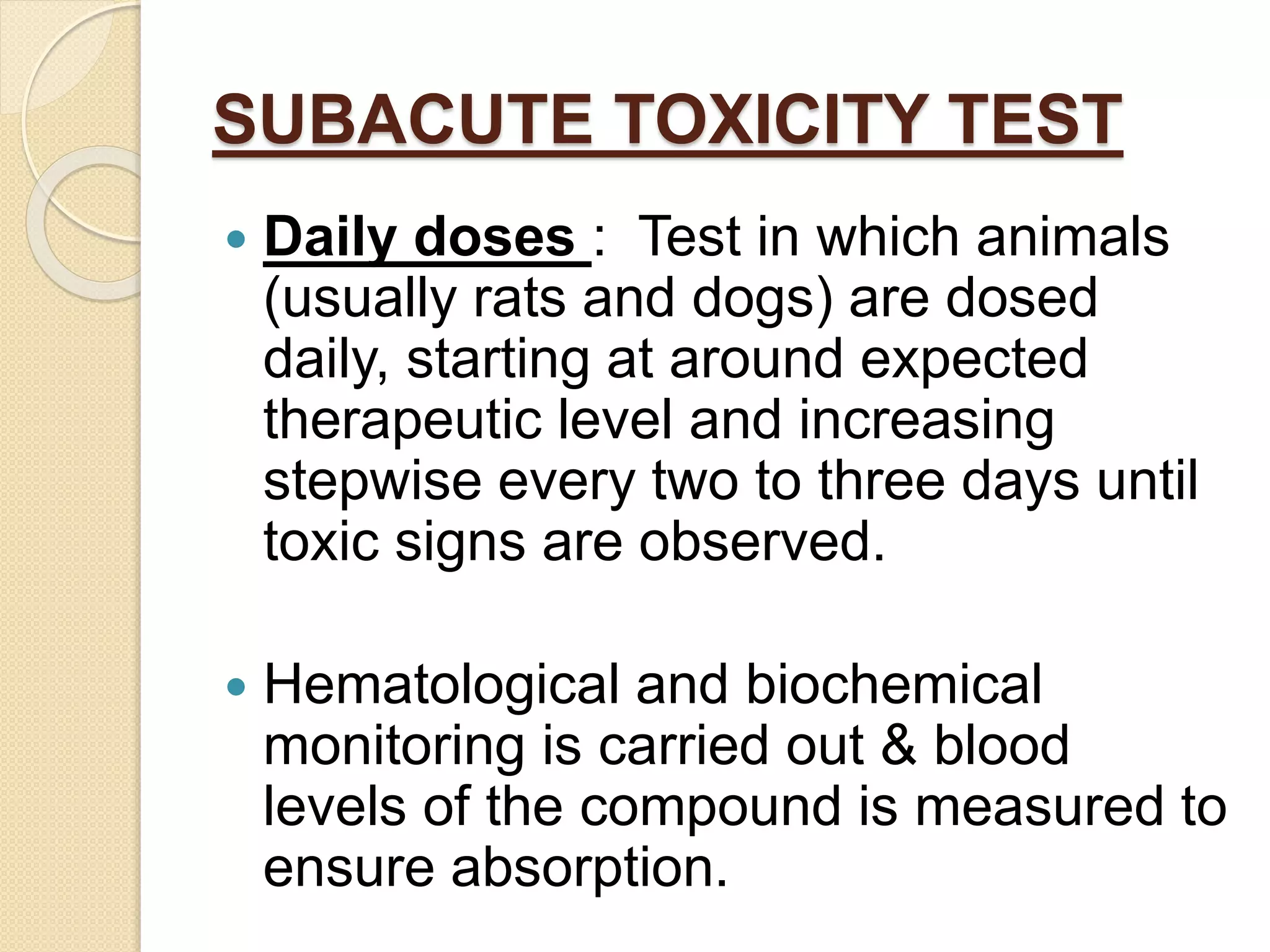 Animal Toxicity Studies | PPTX