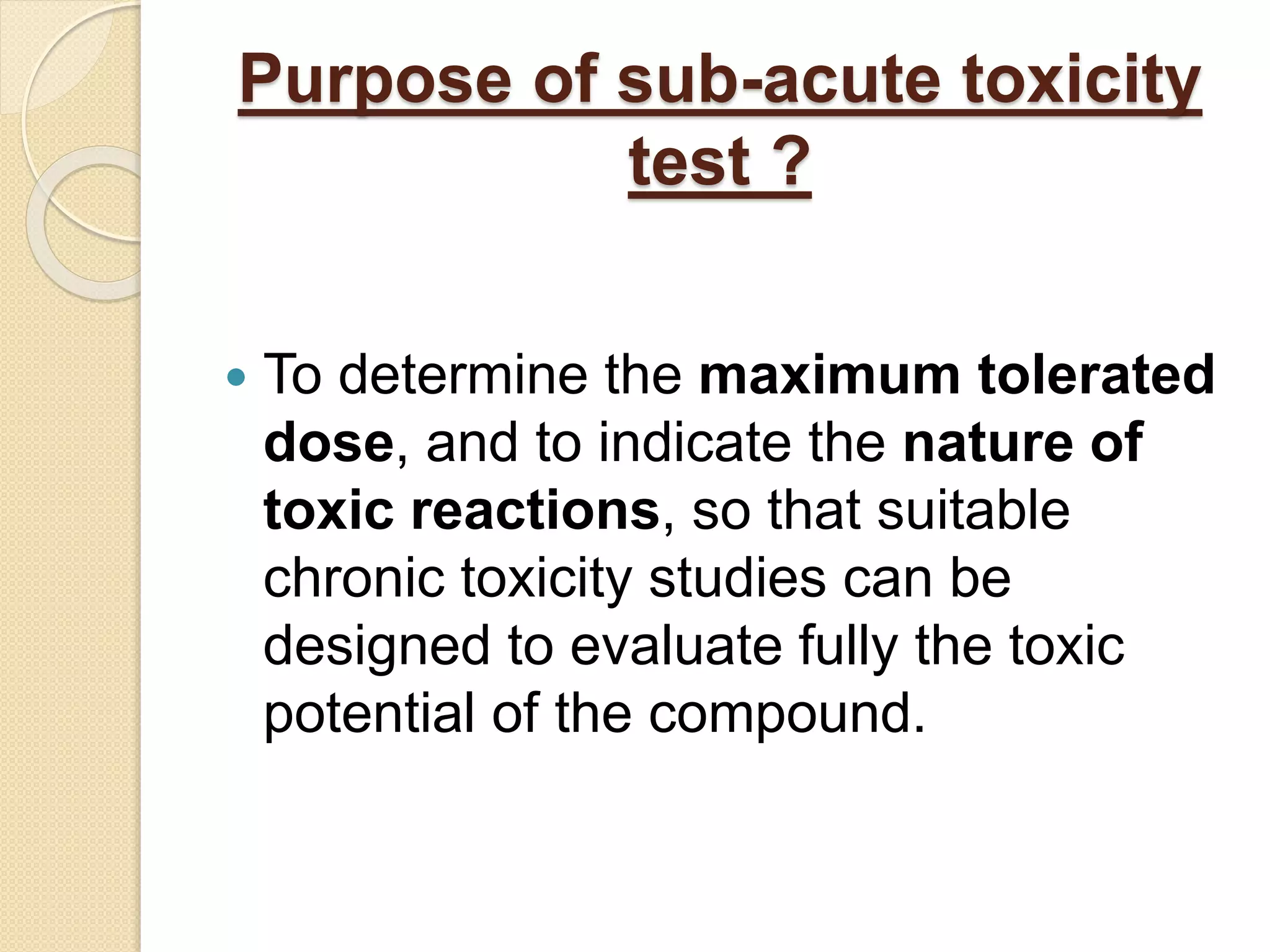 Animal Toxicity Studies | PPTX