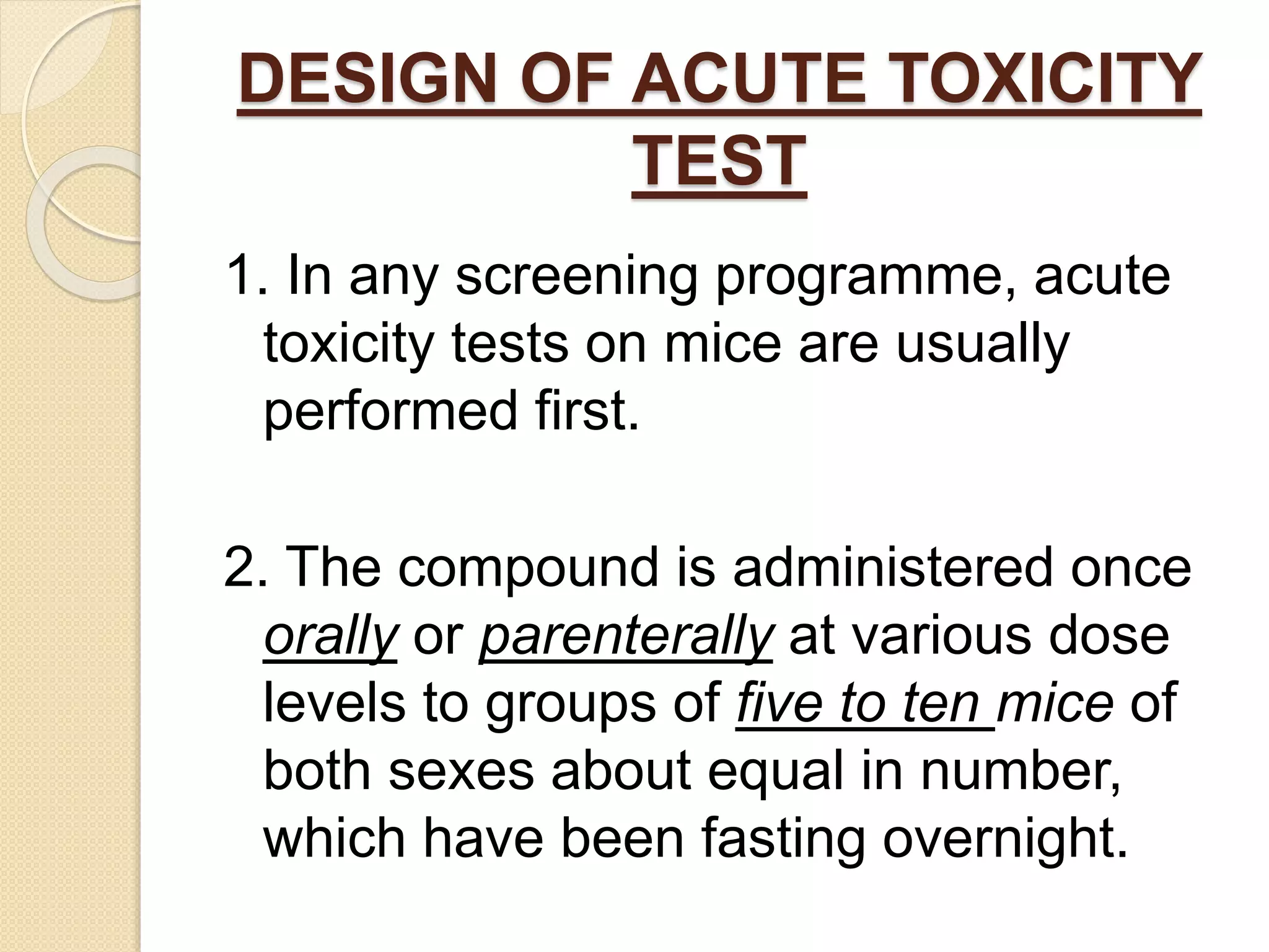 Animal Toxicity Studies | PPTX
