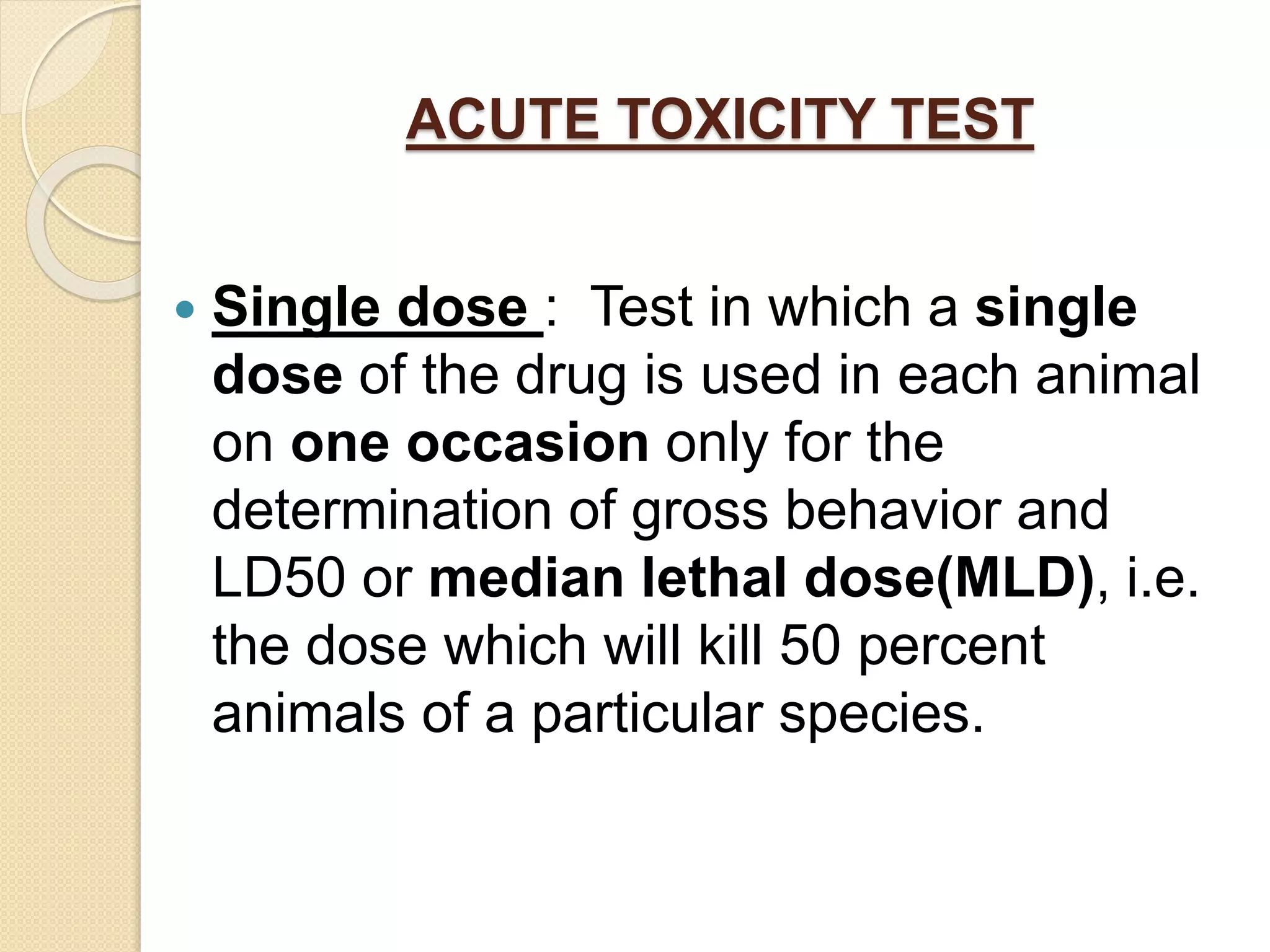 Animal Toxicity Studies | PPTX