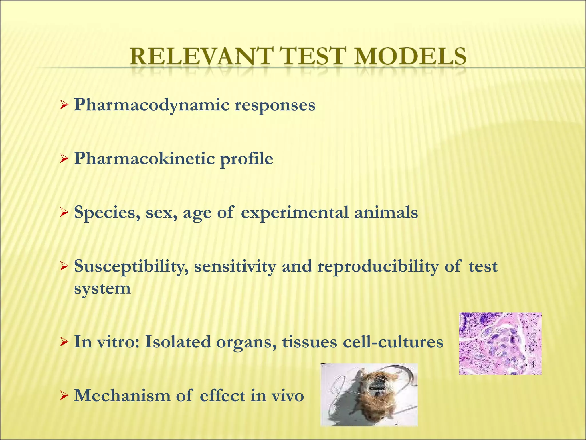 Animal toxicology studies | PPT