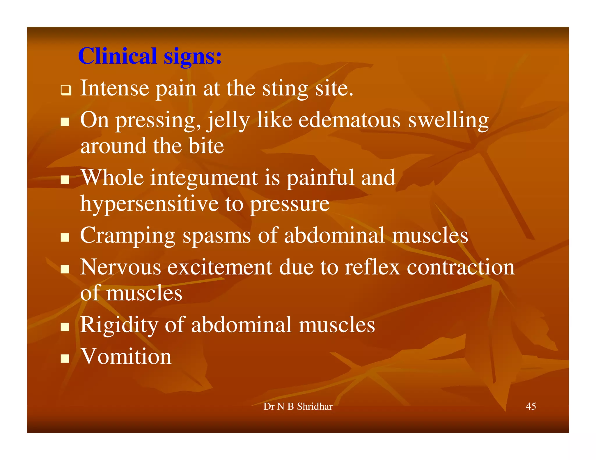 Animal toxins zootoxins and snake venom toxicity by Dr N B Shridhar | PDF