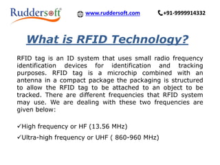 UHF RFID BASED ANIMAL TRACKING SYSTEM | PPT