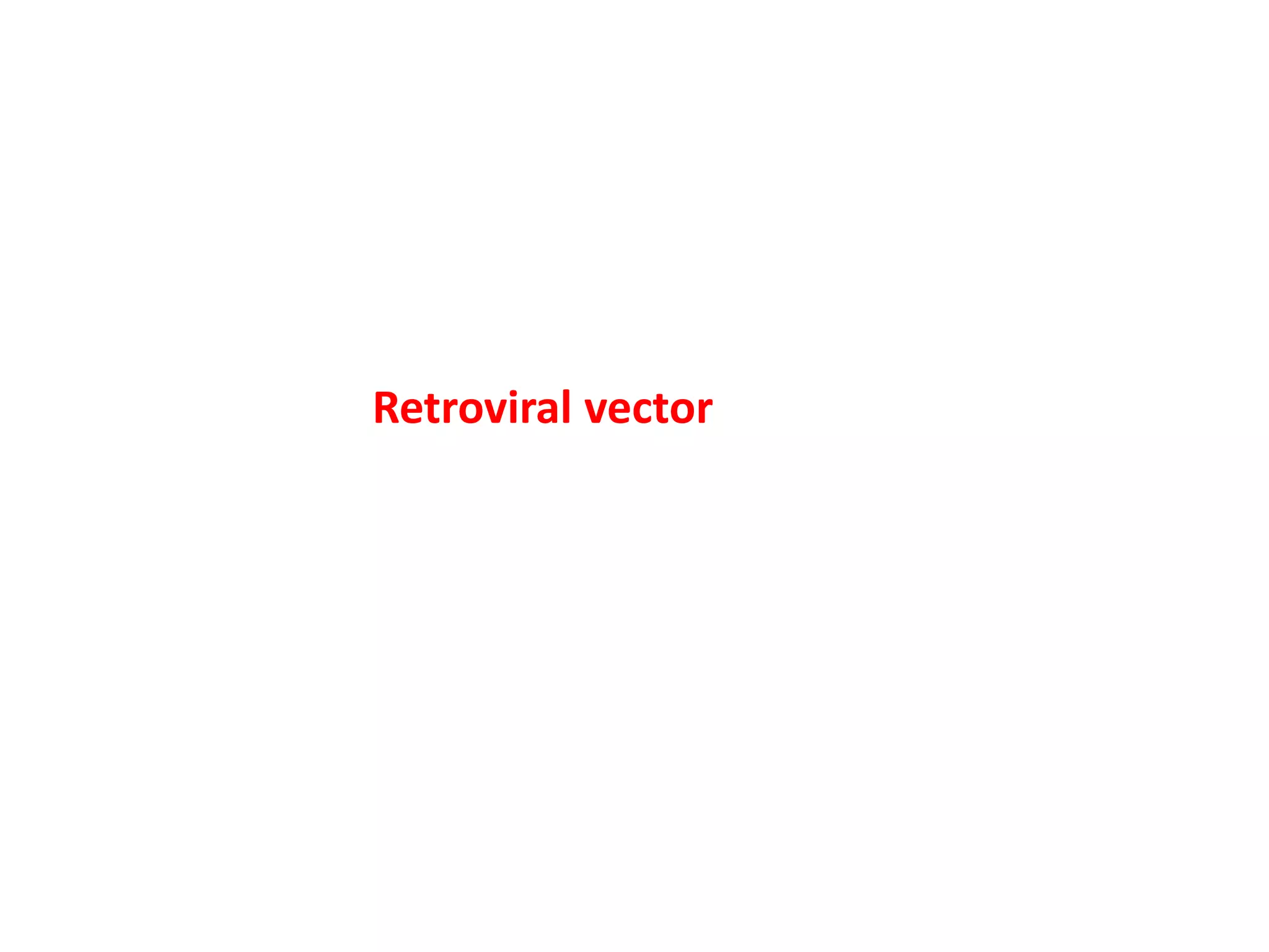 Animal viral vector | PDF