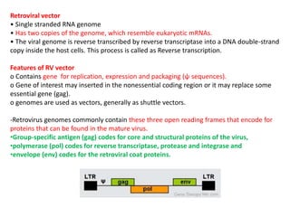 Animal viral vector | PDF